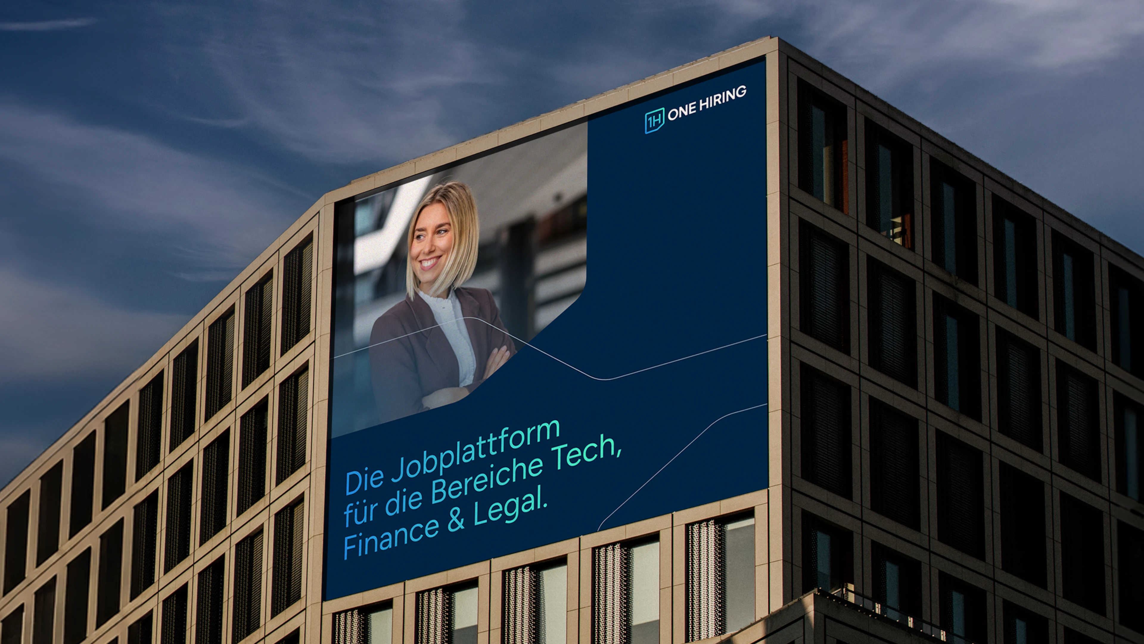 ONE HIRING - Schwarz+Matt